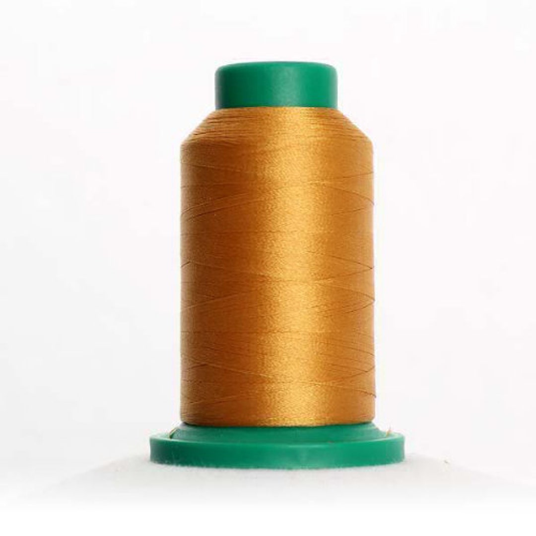 Isacord Thread HONEY GOLD 0821 for Embroidery, Quilting, Decorative ...