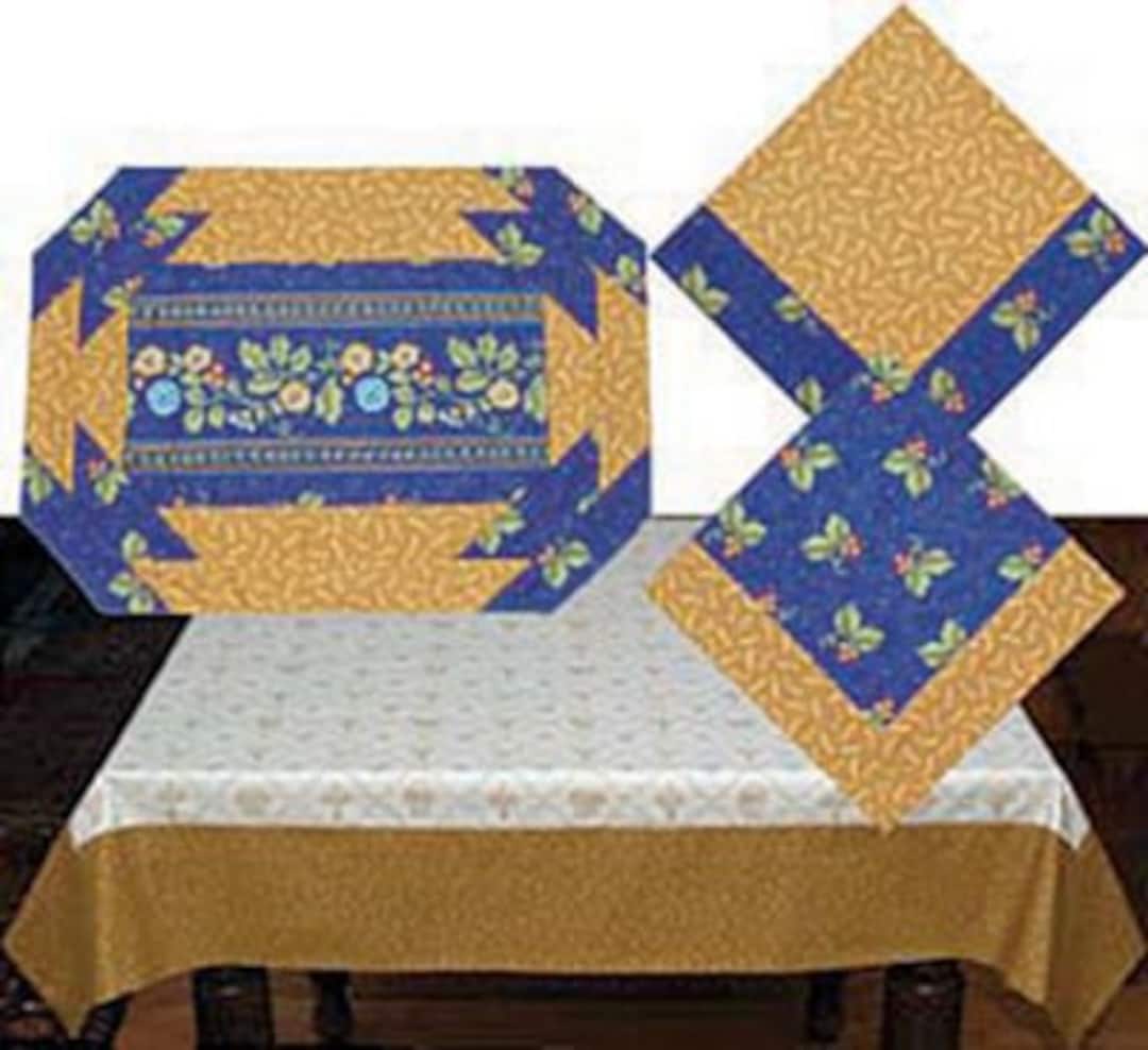 Table Graces Placemat and Napkin Pattern - Etsy