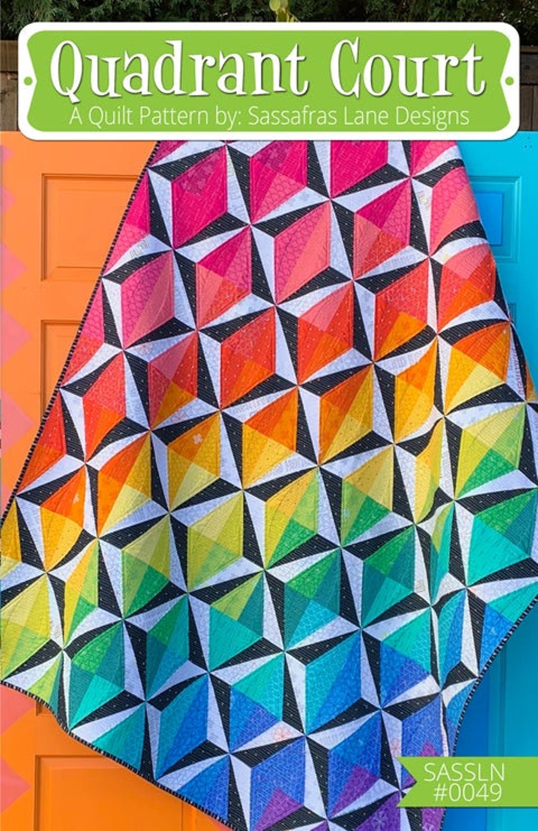 Quadrant Court a Quilt Pattern Designed by Sassafras Lane - Etsy