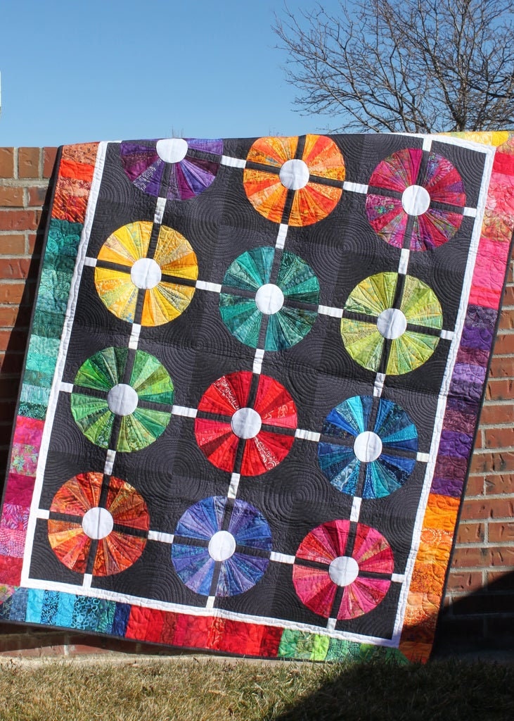 Piccadilly Circle - a Quit Pattern by Sassafras Lane Designs - Etsy