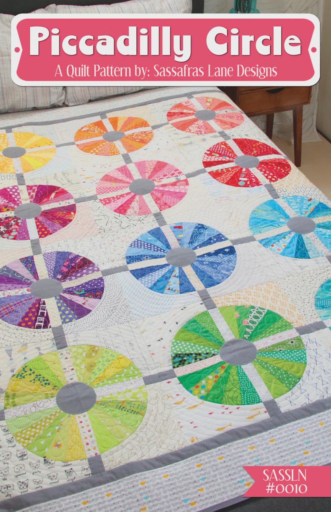 Piccadilly Circle Quilting Pattern by Sassafras Lane Designs - Etsy