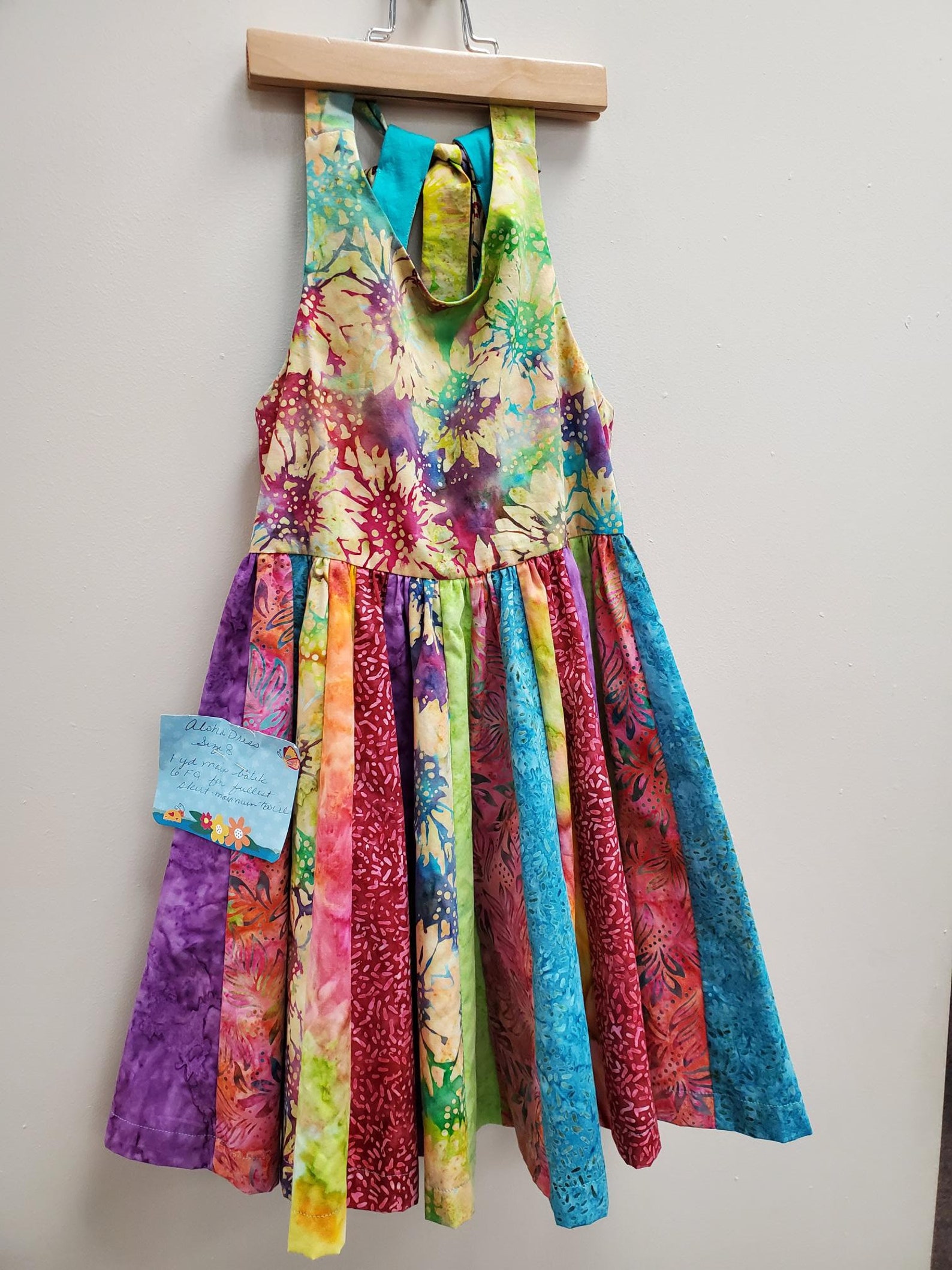 Aloha Dress Pattern for Girls, Sewfast Design SFDALOHA2018 - Etsy