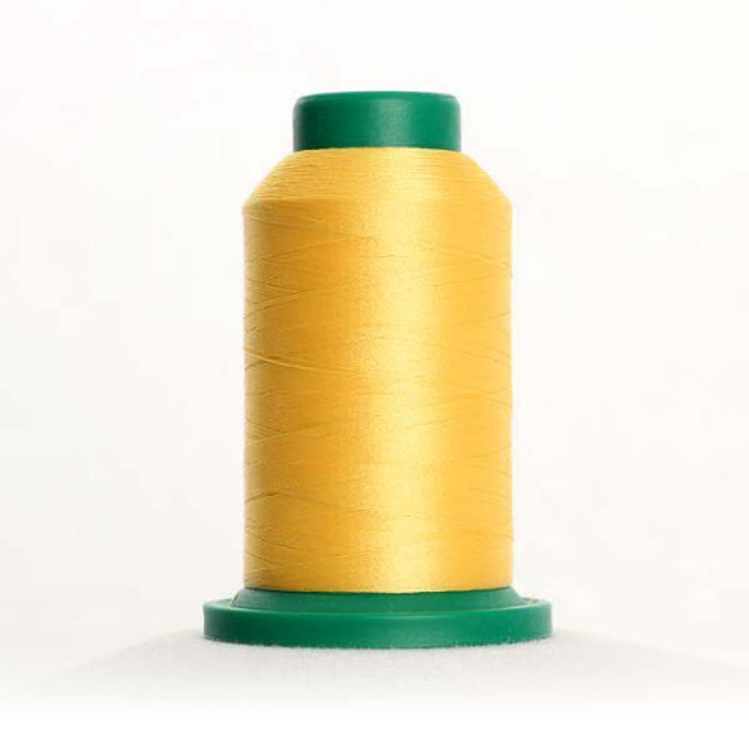 Isacord Thread Buttercup 0630 for Embroidery, Quilting, Decorative ...