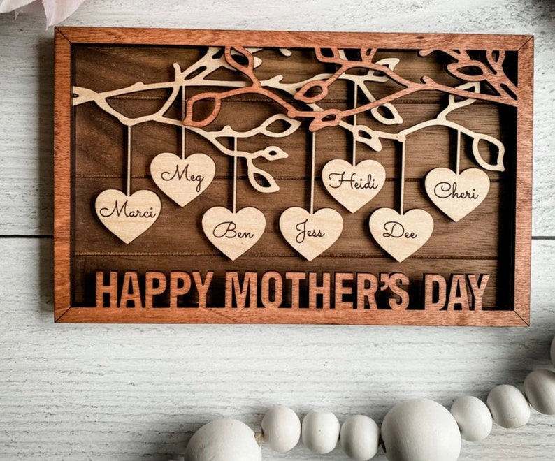 Personalized Mothers Day Gift Custom Mothers Day Gift - Etsy Personalized Mothers Day Gift Custom Mothers Day Gift - Etsy