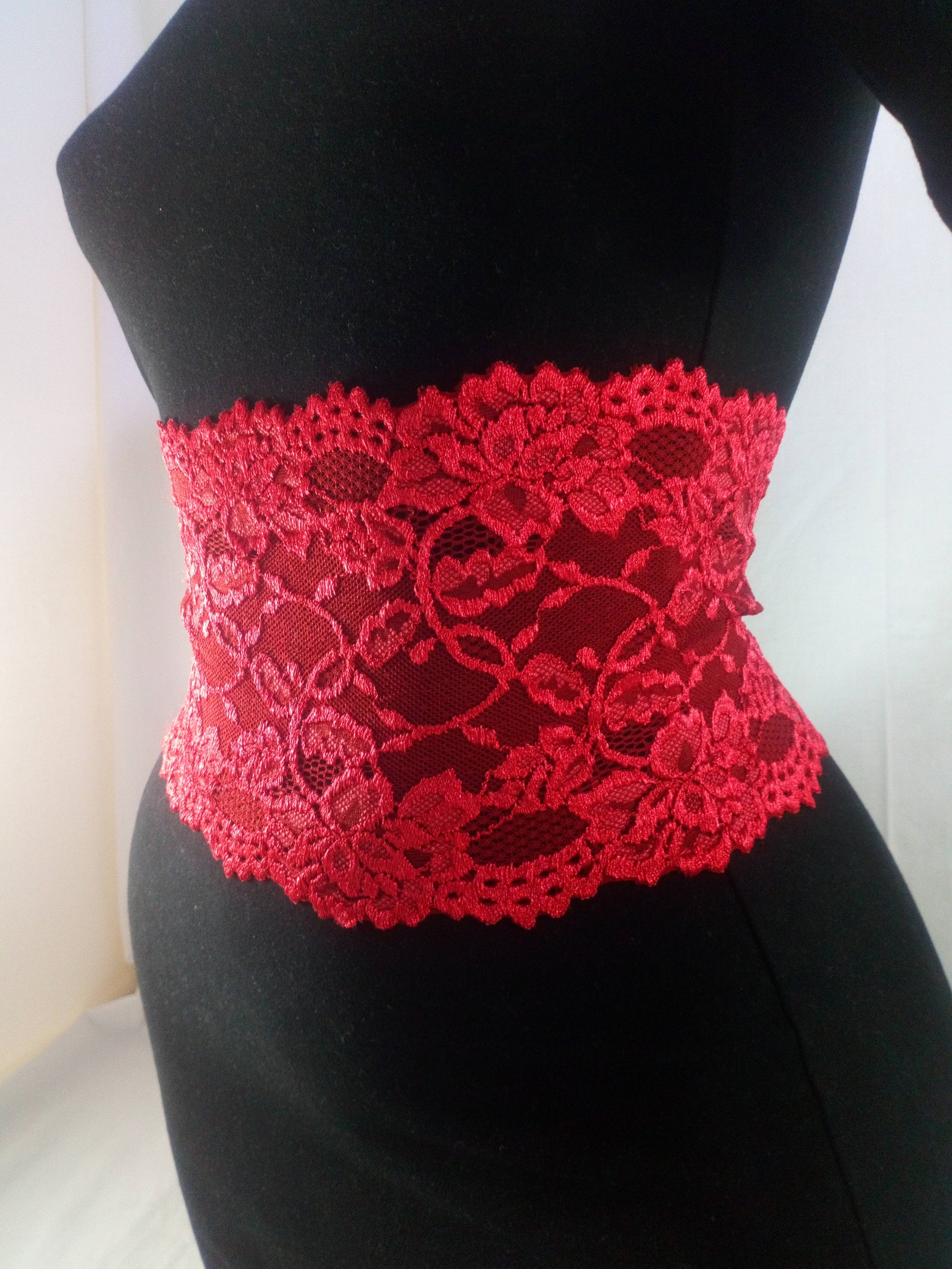 Lace Belt Red Lace Belt Corset Belt Wedding Belt Waist Belt Woman ...