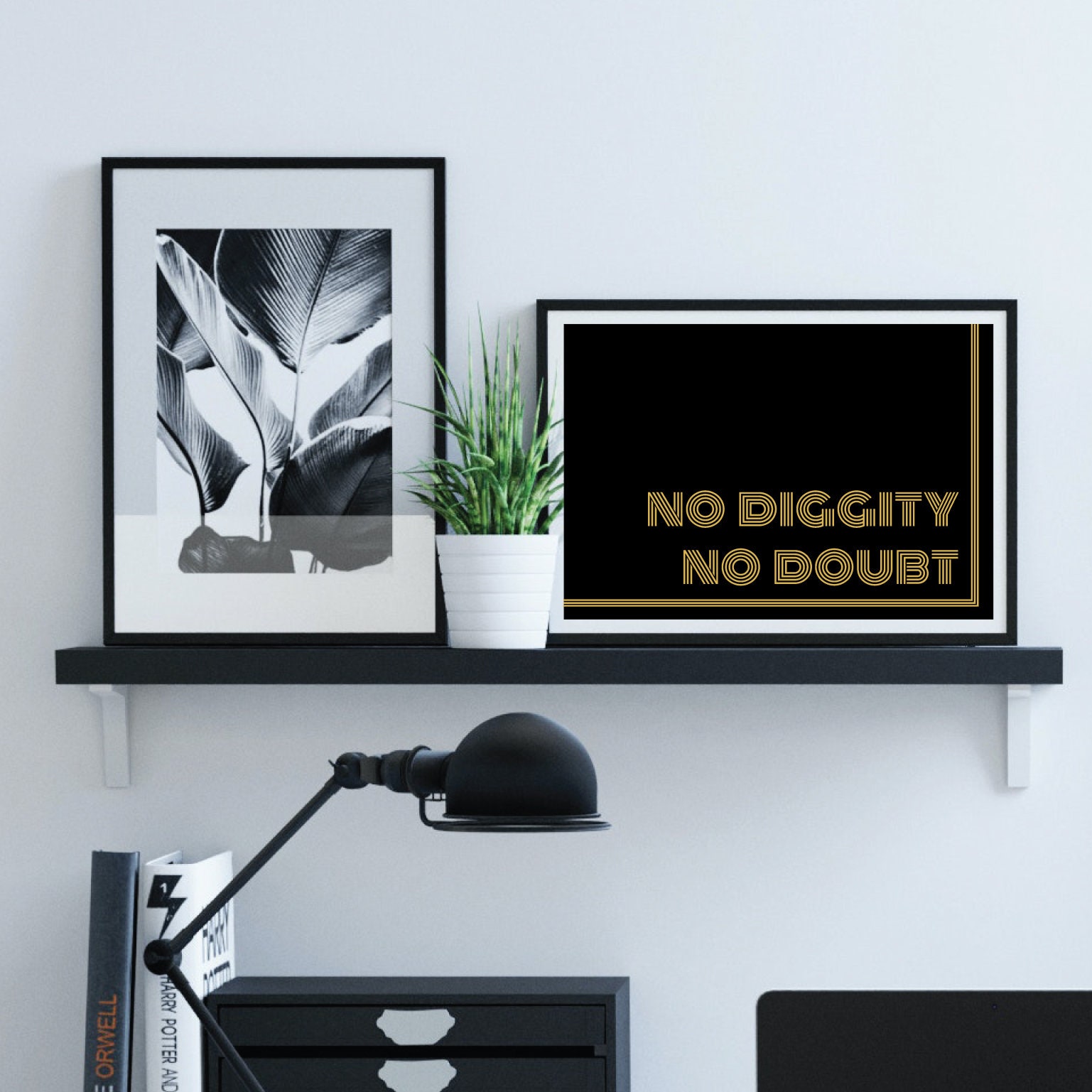 No diggity no doubt a4 print Blackstreet lyrics Songs | Etsy