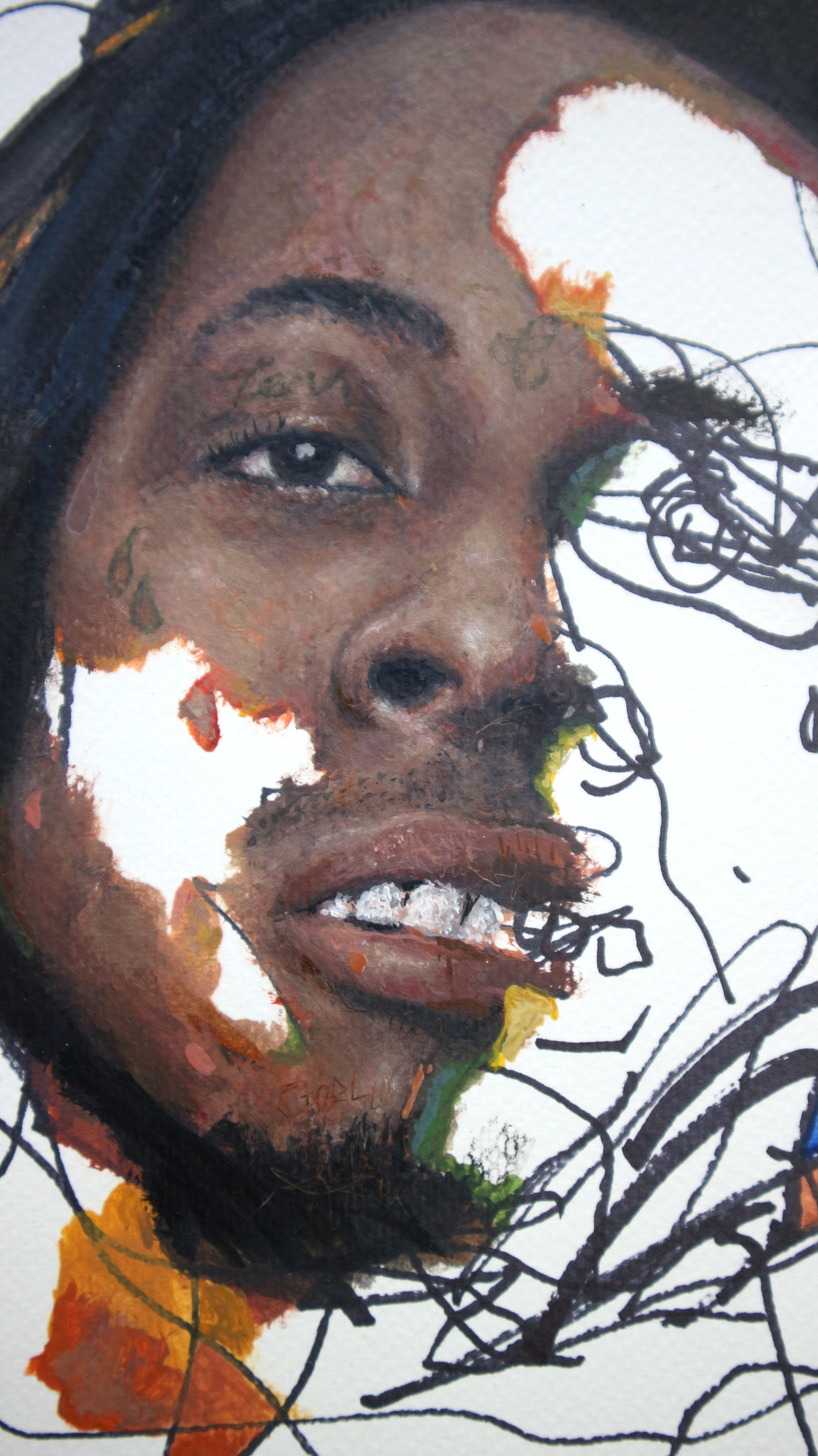 Young Money Lil Wayne Oil Portrait Painting Celebrity Rapper - Etsy