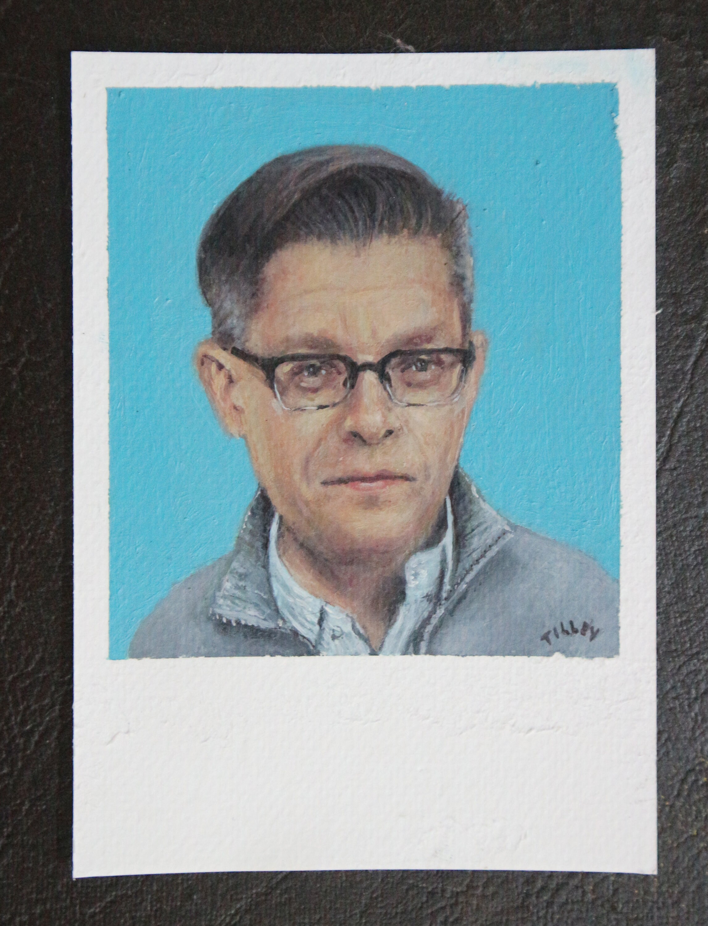 Mini Beeple Oil Painting A Small Little Portrait of Mike Winkelmann ...