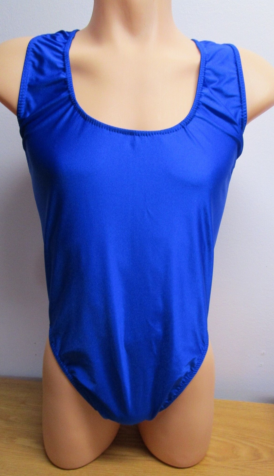 Nylon Spandex Leotard for Men, Medium Flat Front-thong Rear Custom Made ...