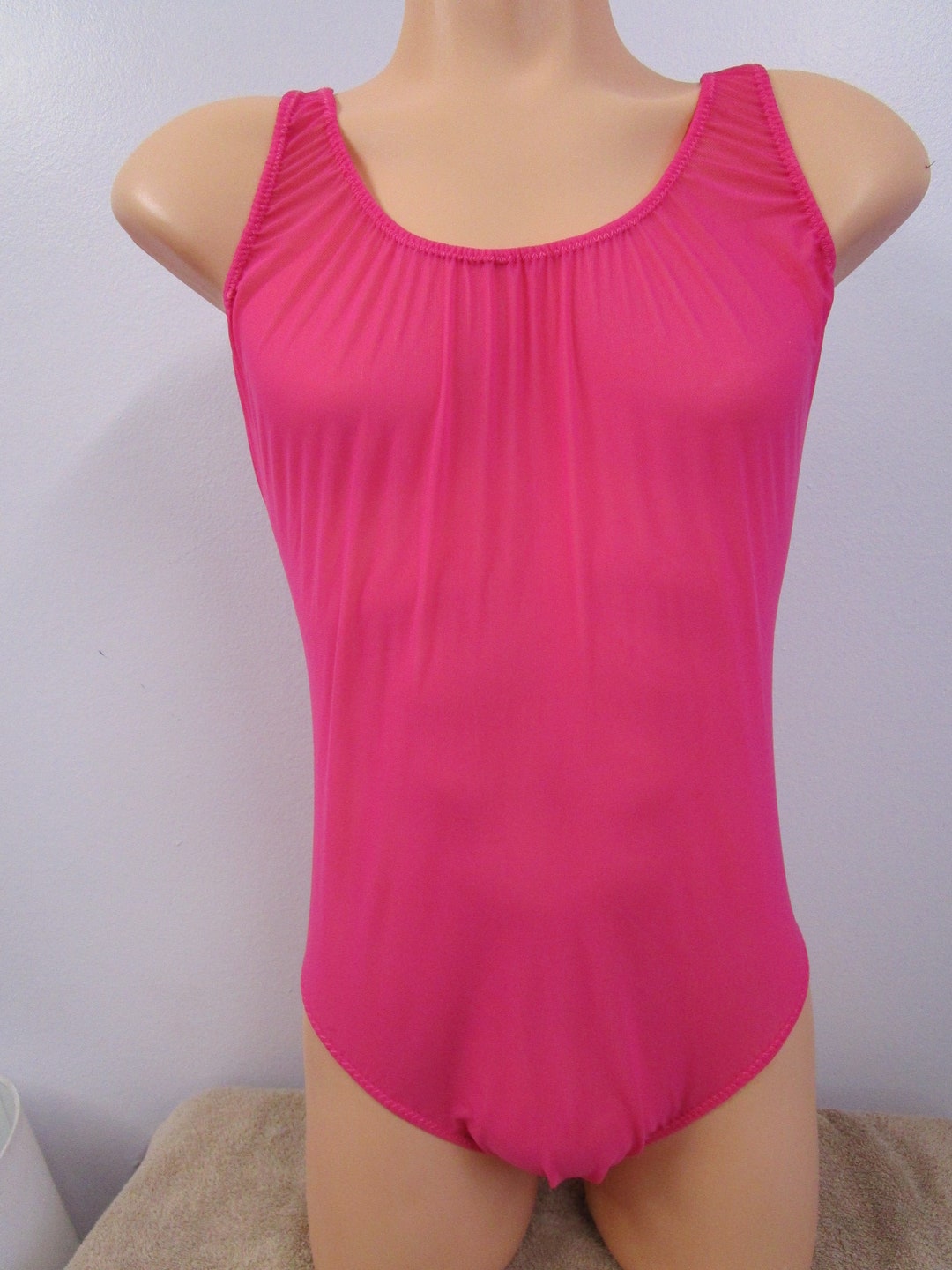 Size 50-54 Chest/42-46 Hips Hot Pink Power Mesh - Etsy