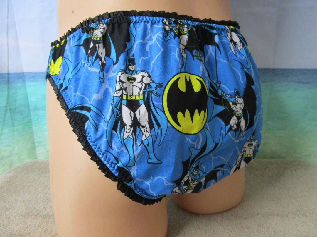 Cotton Prints, French Cut High Leg Panty, Medium Man Front, Ruffle Trim ...