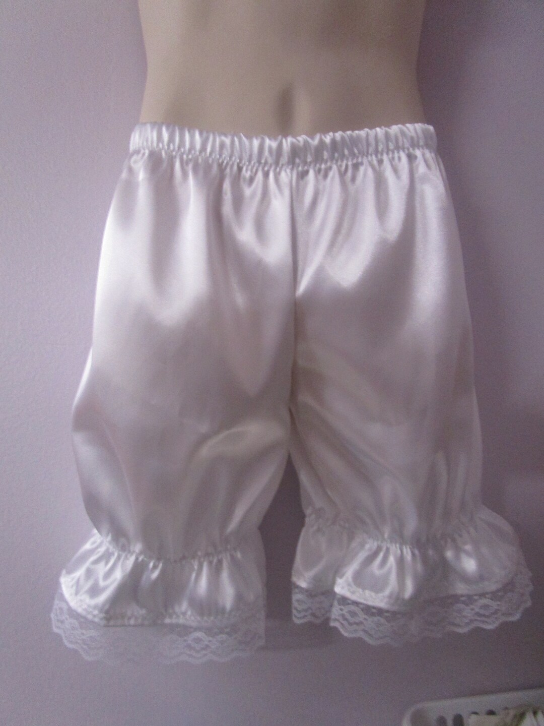 Satin Mens Bloomers W/lace Trim 6 Inseam No Fly 40 - Etsy