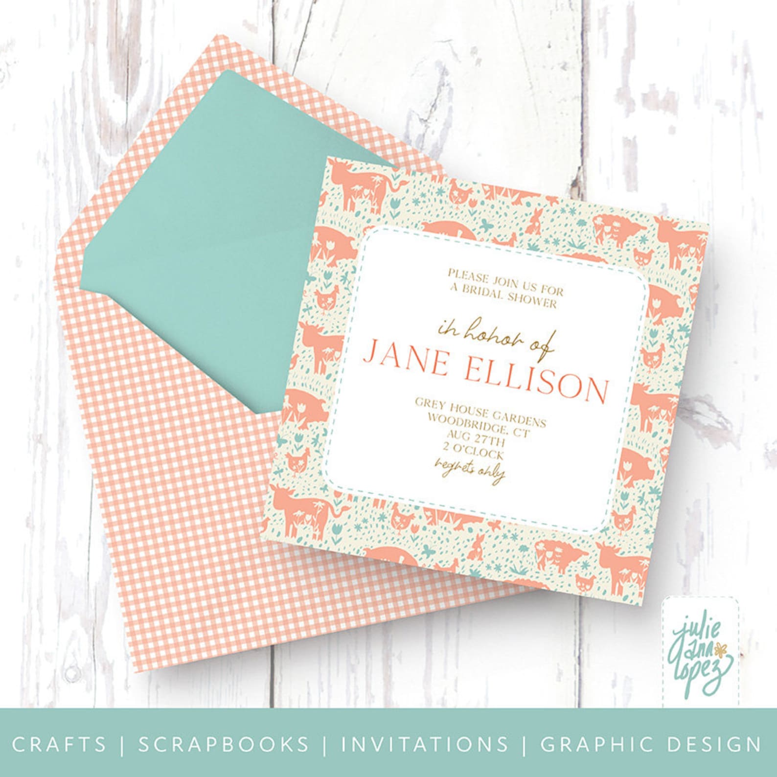 County Fair Volume 1 Printable Papers, Farm Animals Digital Download ...