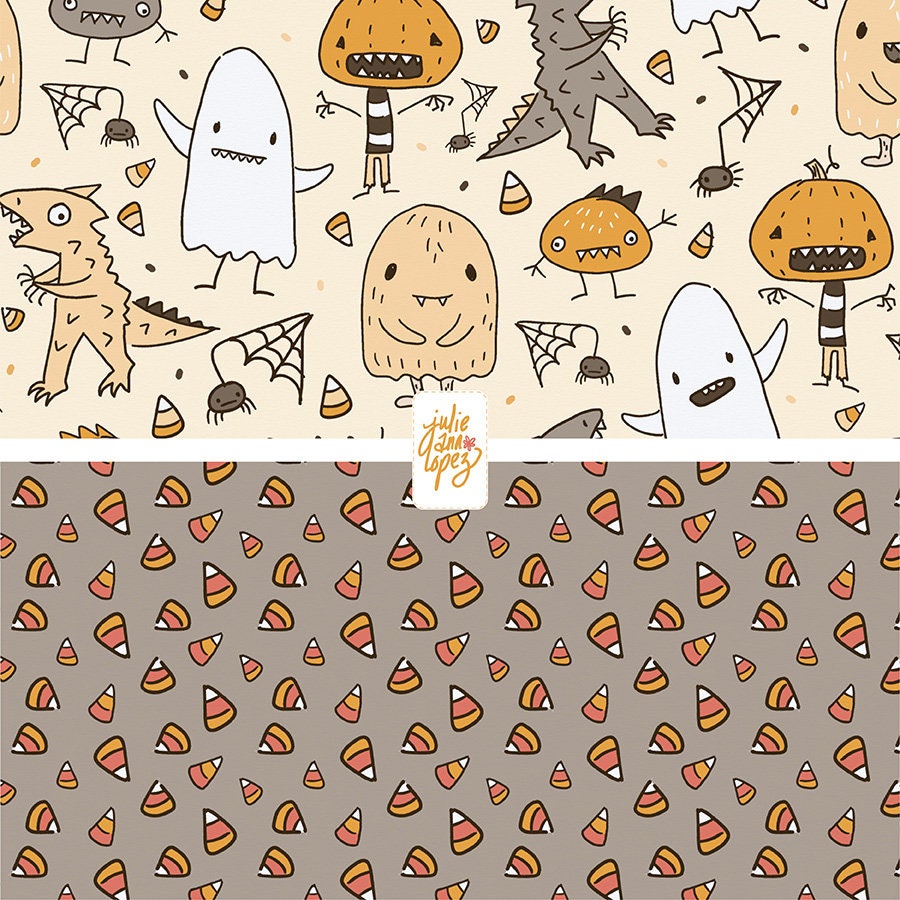 Monster Mash - Halloween Printable Papers / Digital Download Paper in ...