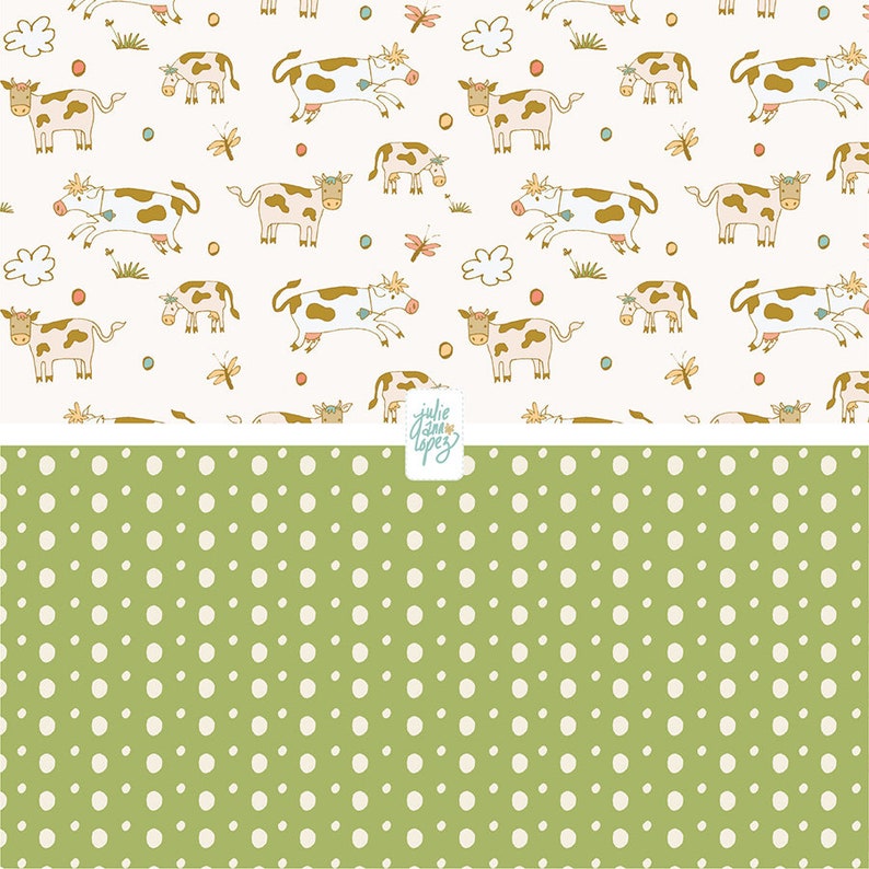 Country Farmhouse Printable Papers, Cow Digital Download Paper in 12x12 ...