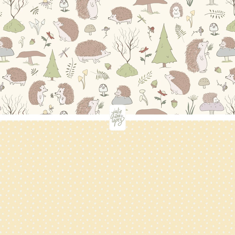 Hedgehog Printable Papers, Digital Download Paper in 12x12 Inches ...