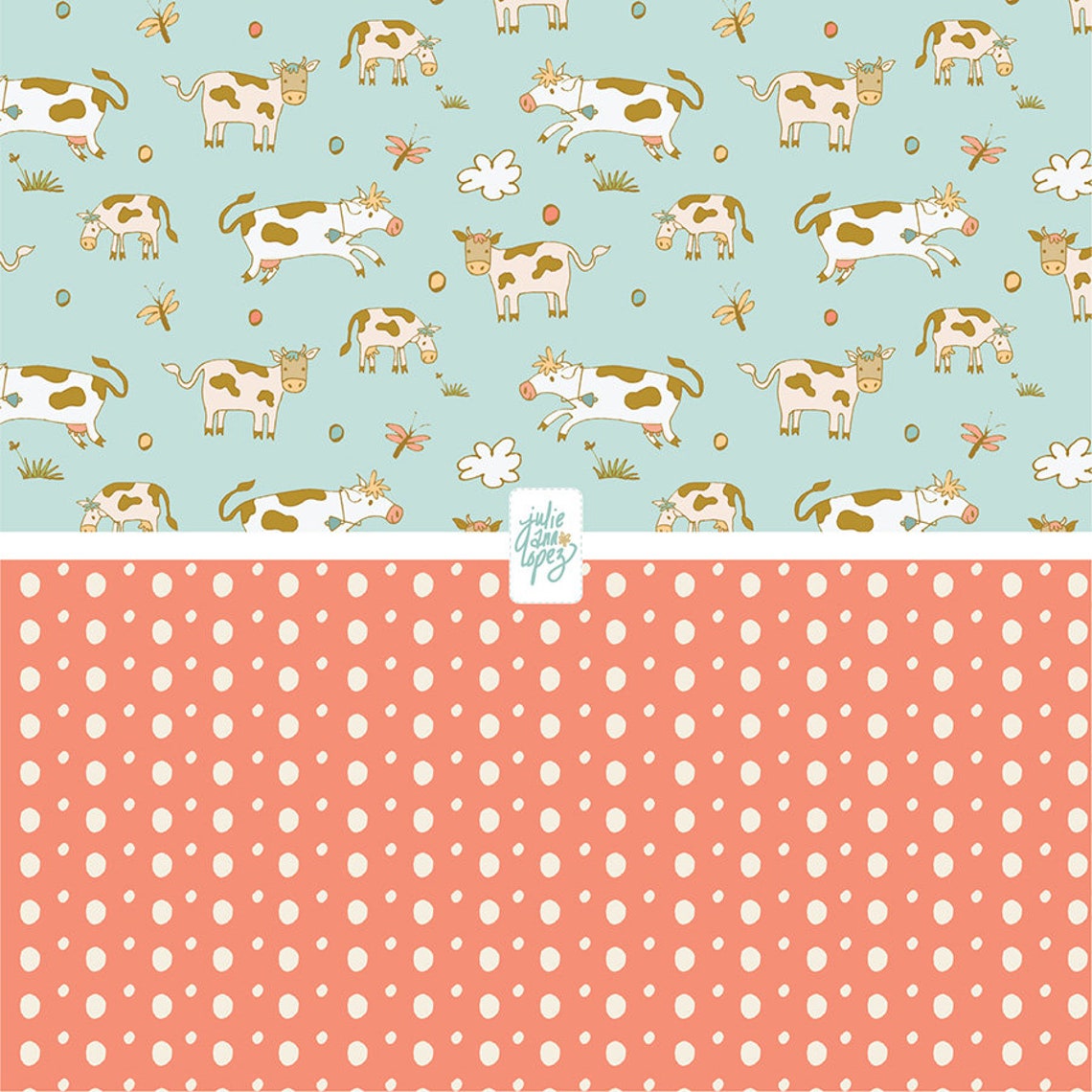 Country Farmhouse Printable Papers, Cow Digital Download Paper in 12x12 ...