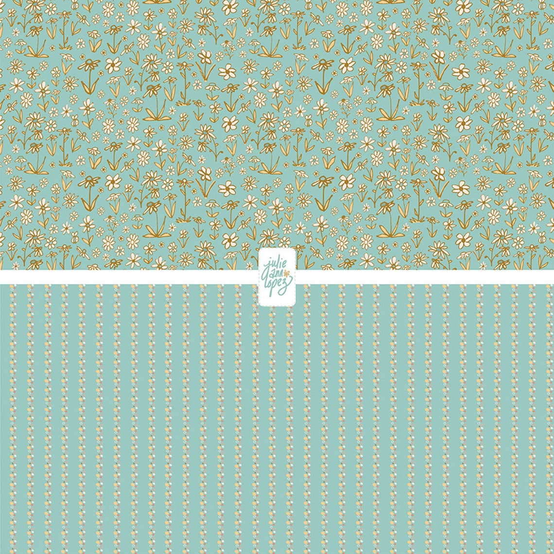 Daisy Printable Papers Flower Digital Download Paper in 12x12 - Etsy