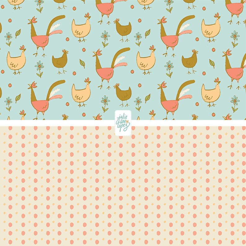 Country Farmhouse Printable Papers Chicken Digital Download - Etsy