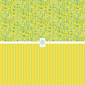 Daisy Printable Papers, Flower Digital Download Paper in 12x12 Inches ...