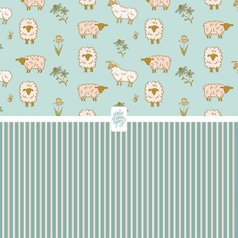 Country Farmhouse Printable Papers Sheep Digital Download - Etsy