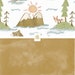Lake Life Digital Paper Set: Watercolor Animals, Cabin, Mountains ...