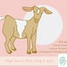 Goat Clipart / Farm Animals / Downloadable Clip Art / Commercial Use ...