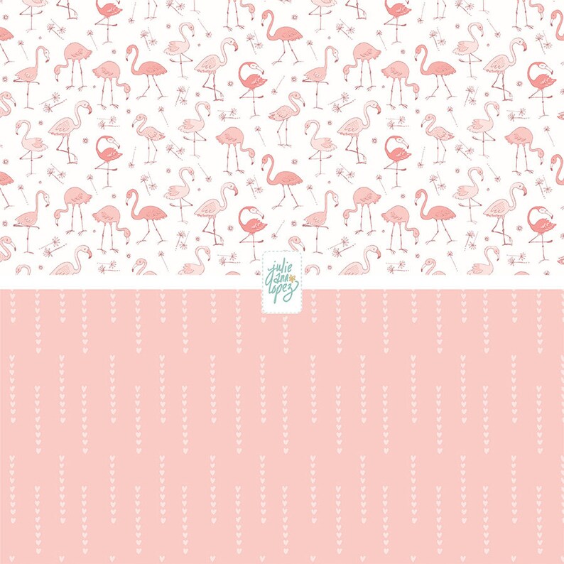 Flamingo Printable Papers, Digital Download Paper in 12x12 Inches, Pink ...