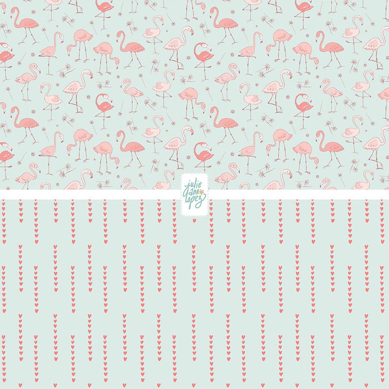 Flamingo Printable Papers, Digital Download Paper in 12x12 Inches, Pink ...