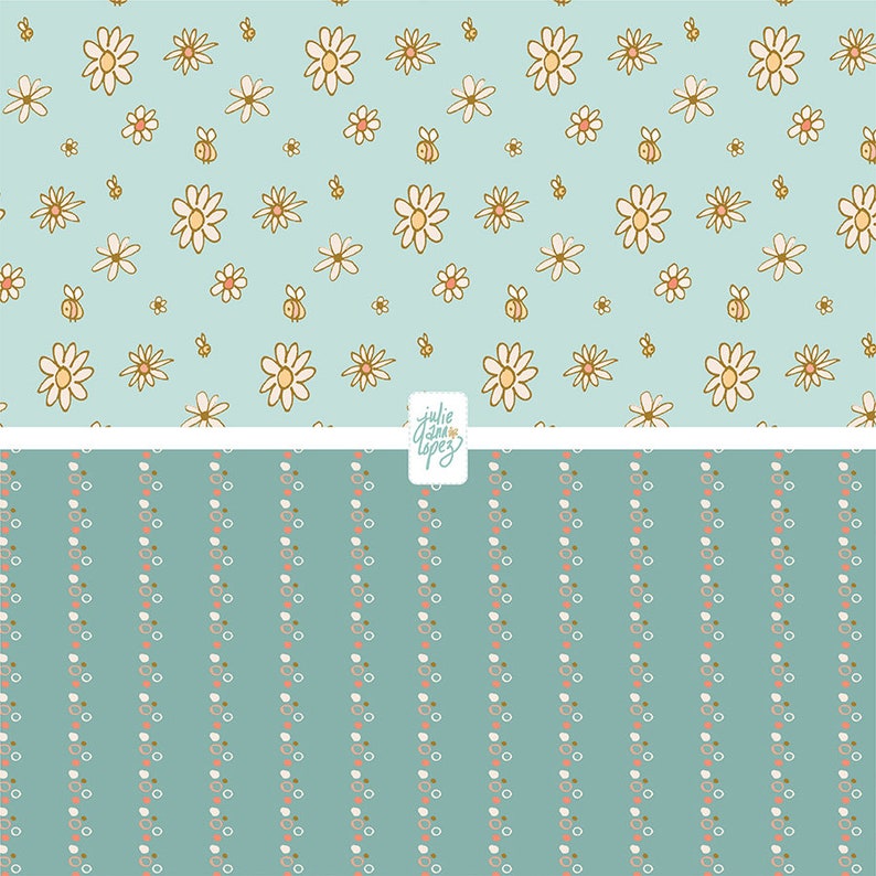 Daisy Printable Papers Flower Digital Download Paper in 12x12 - Etsy