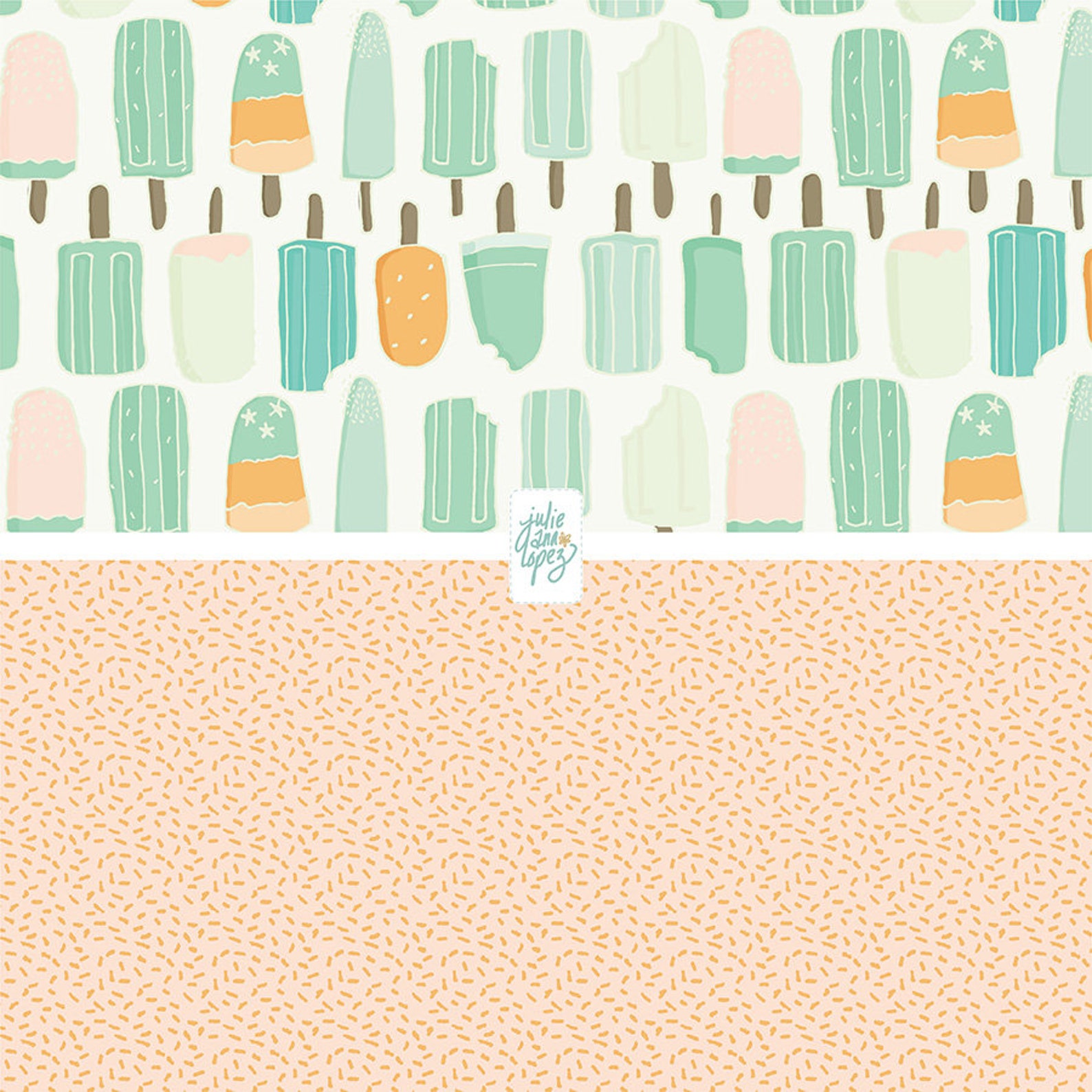 Popsicle Printable Papers, Pattern Digital Download Paper in 12x12 ...