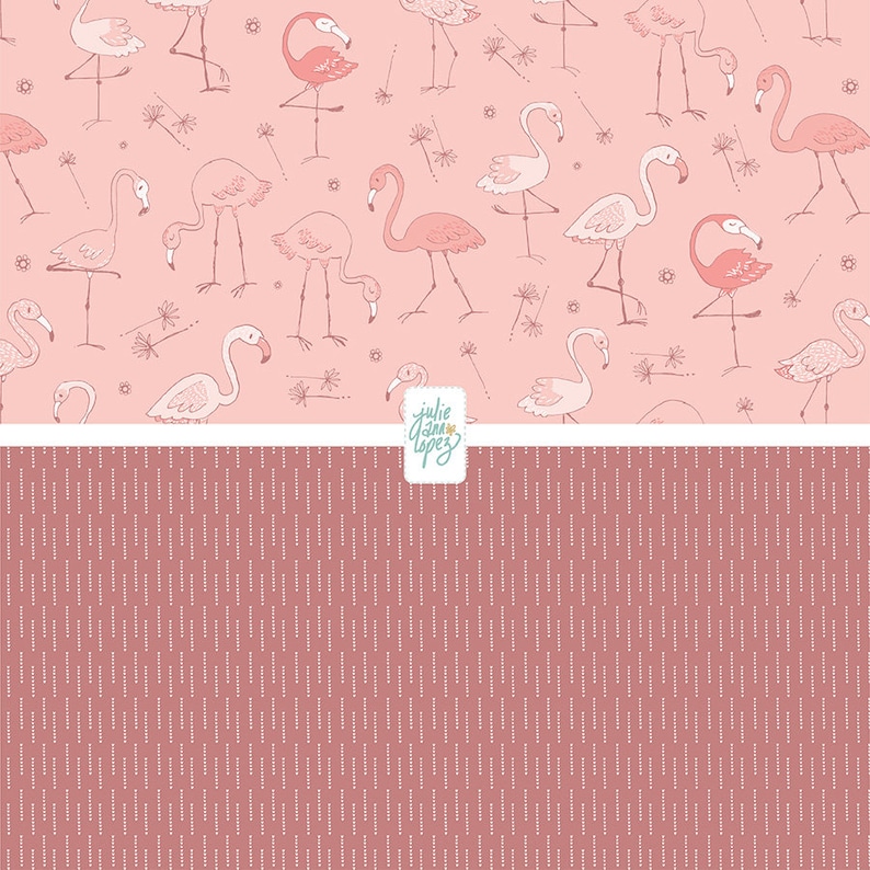 Flamingo Printable Papers, Digital Download Paper in 12x12 Inches, Pink ...