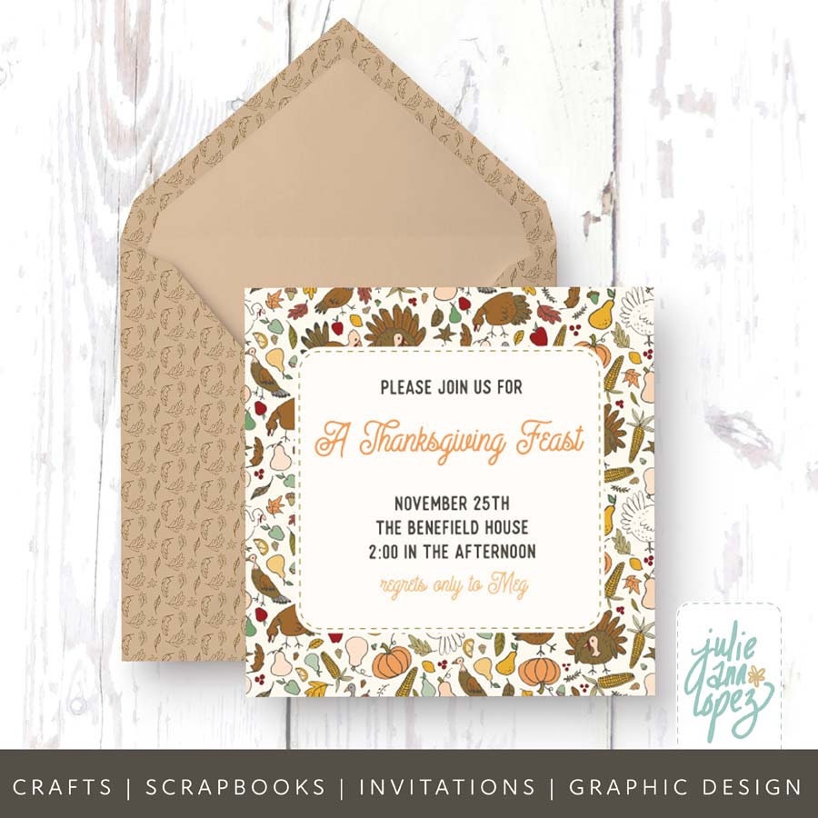 Thanksgiving Printable Papers, Turkey Digital Download Paper in 12x12 ...