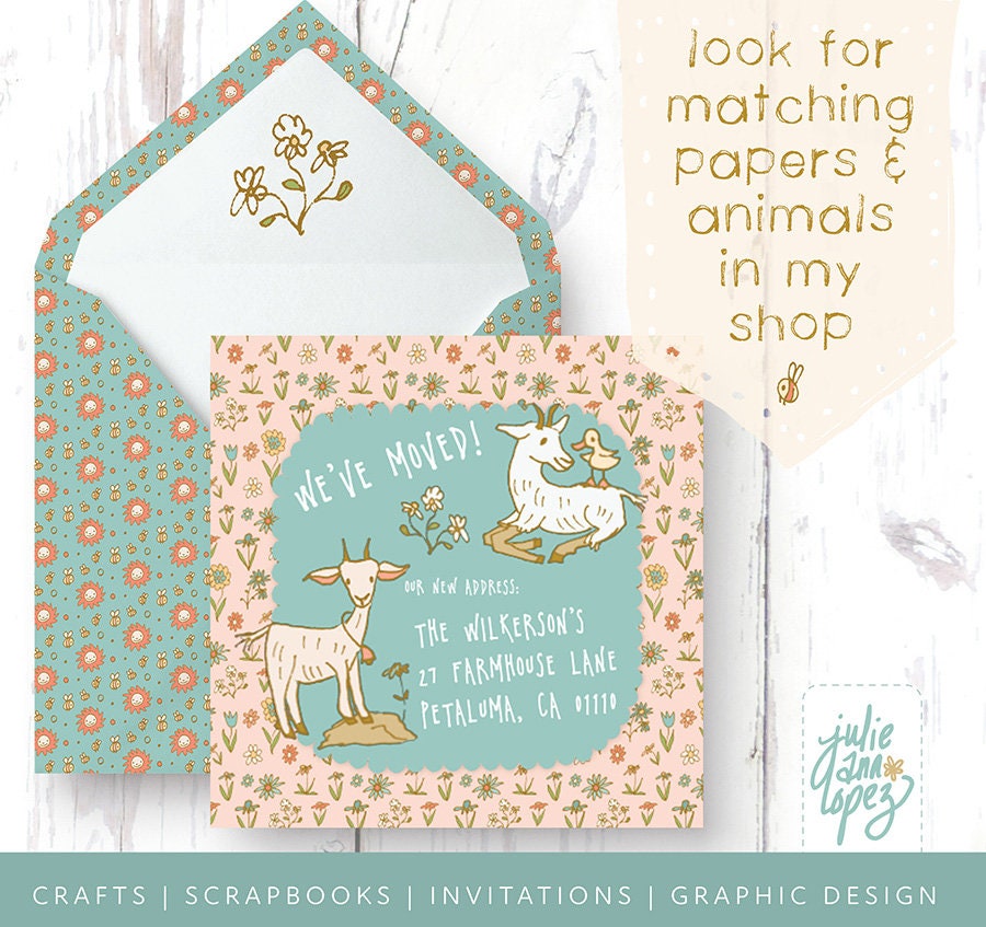 Goat Clipart / Farm Animals / Downloadable Clip Art / Commercial Use ...