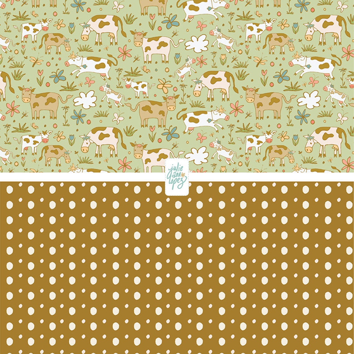 Country Farmhouse Printable Papers, Cow Digital Download Paper in 12x12 ...