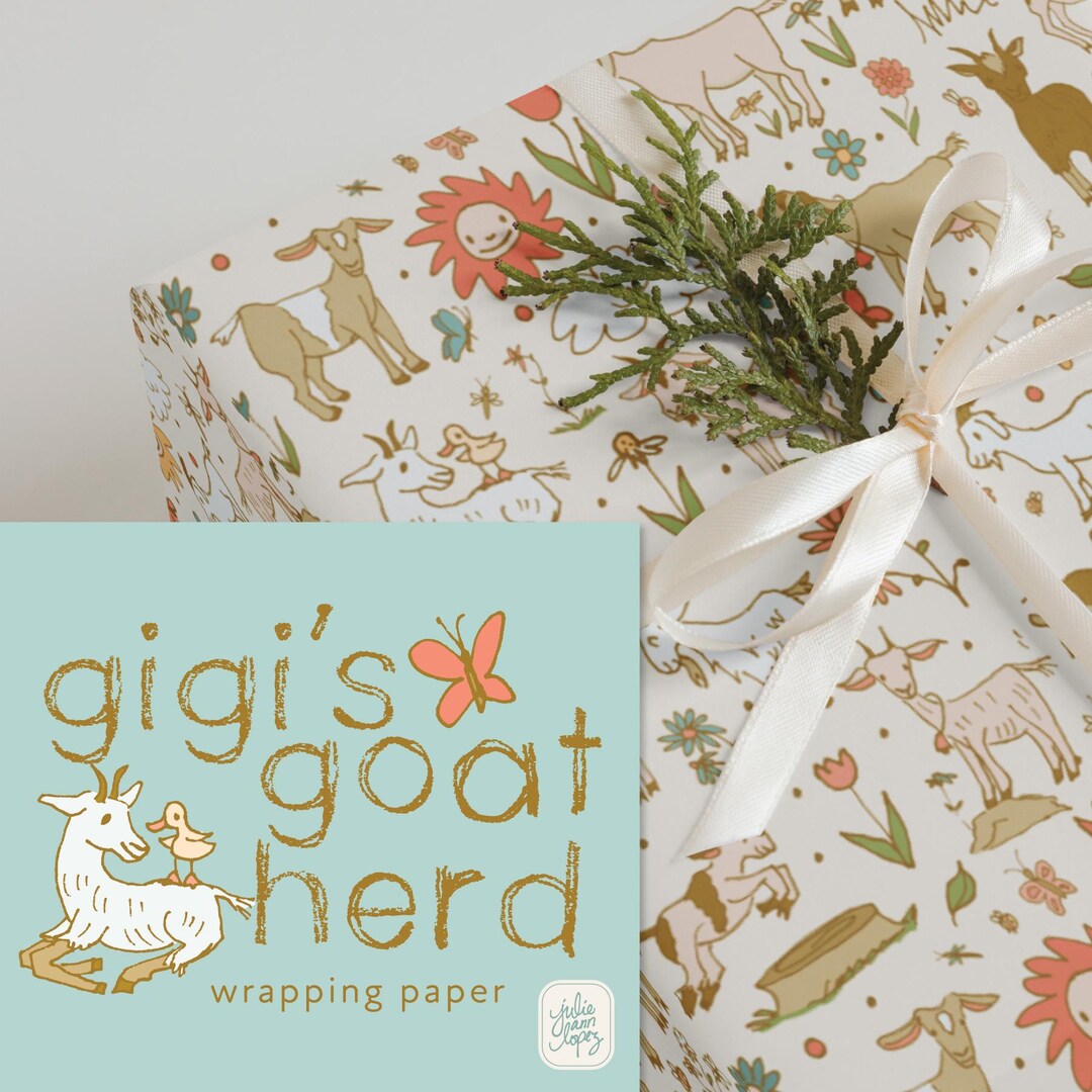 Gigis Goats Volume I: Wrapping Paper Collection - Etsy