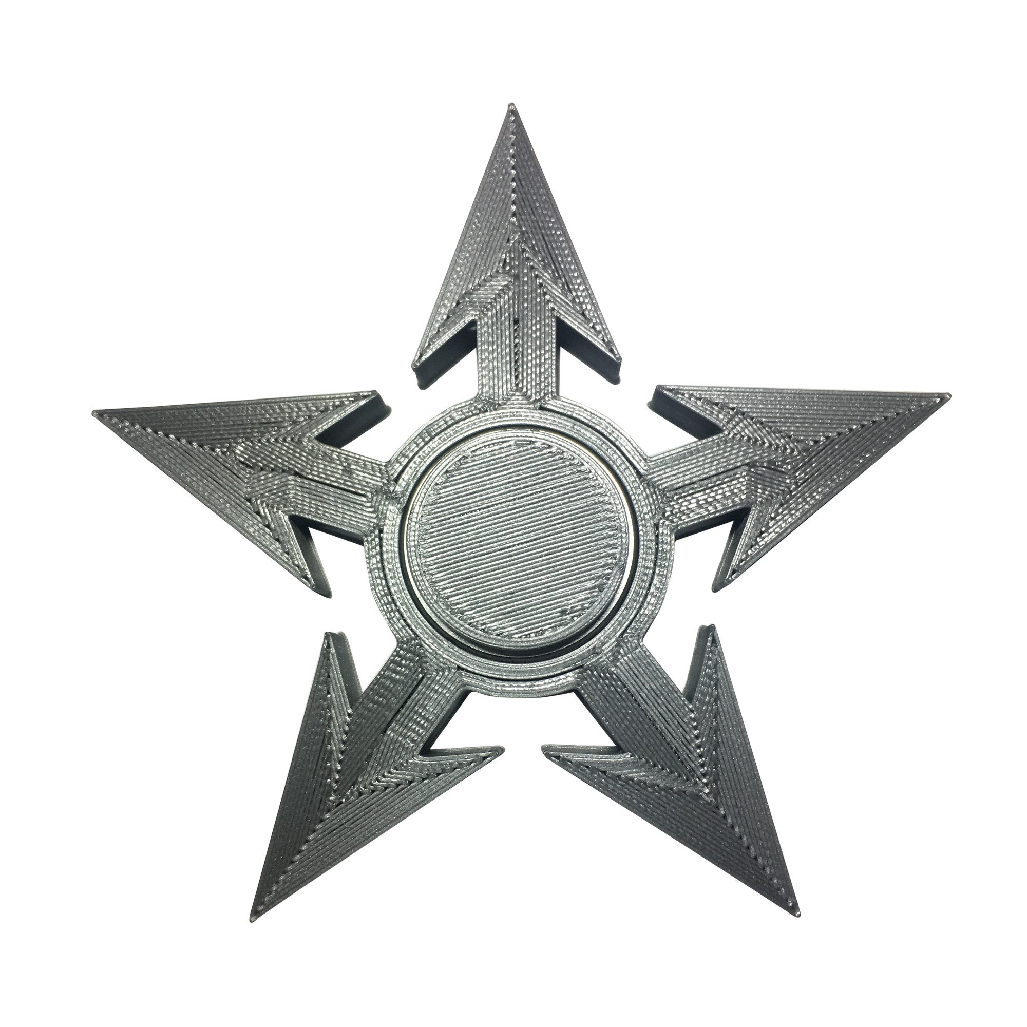 The Five Points Fidget Spinner (3D Printed) - Etsy