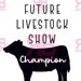 Pig Livestock Show Sticker - Etsy