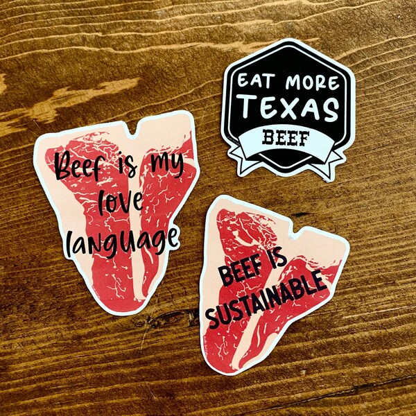 Beef Bumper Stickers - Etsy