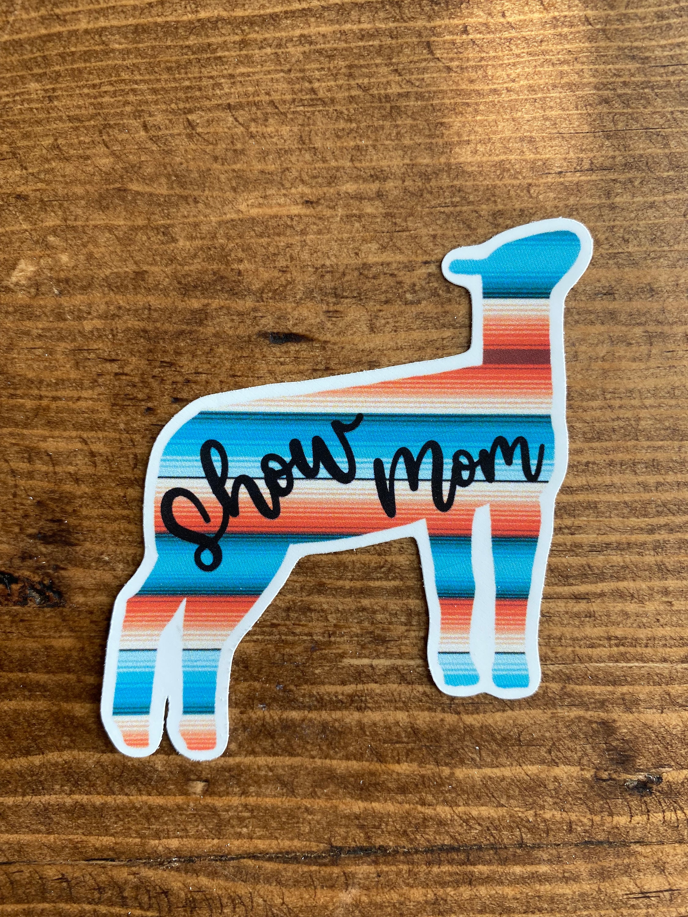 Livestock Show Mom Sticker - Etsy