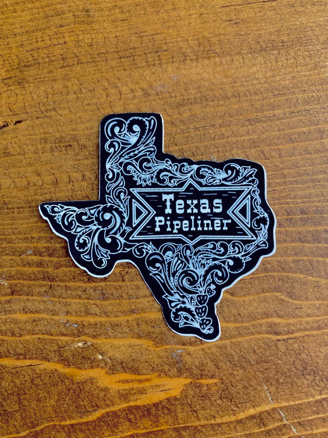 Texas Pipeliner Sticker - Etsy