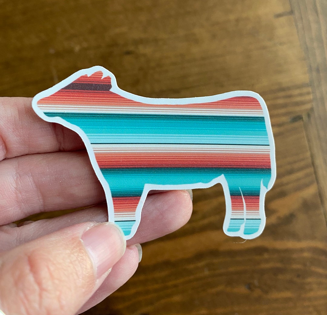 Steer Livestock Show Sticker - Etsy