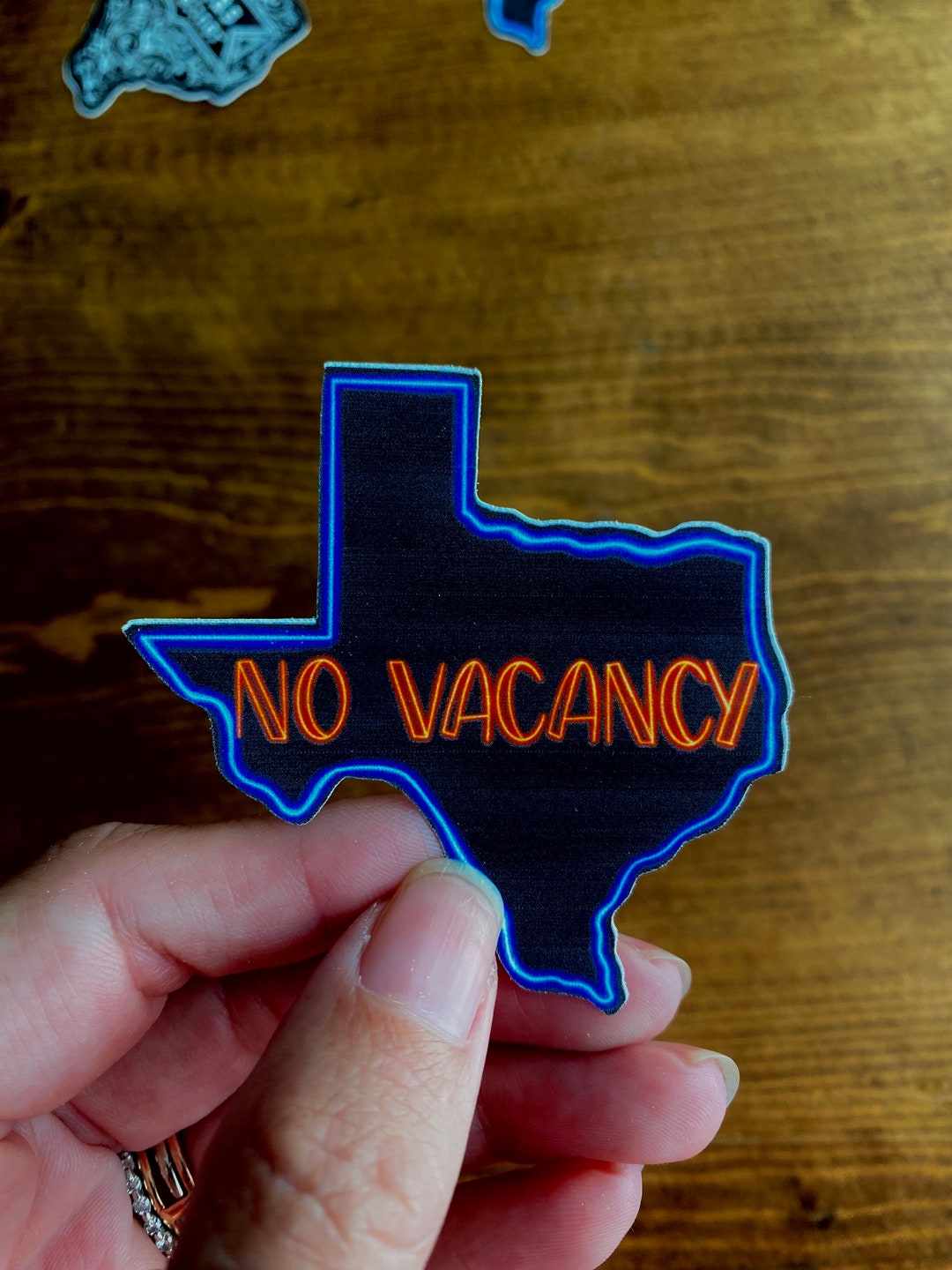 No Vacancy Texas Sticker - Etsy
