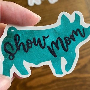 Pig Livestock Show Sticker - Etsy