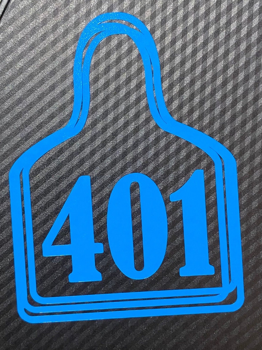 Custom Ear Tag Decal - Etsy