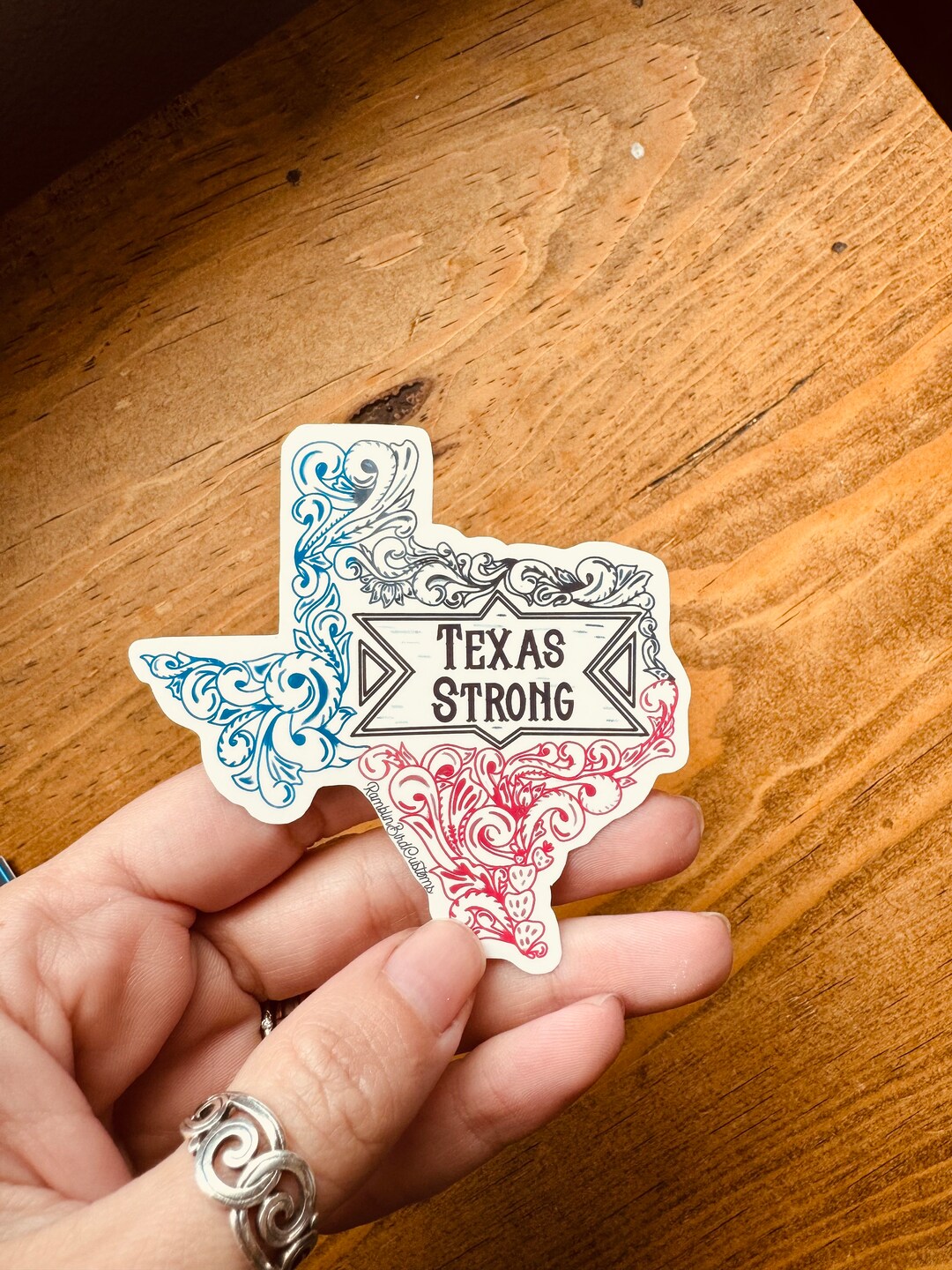 Texas Strong Sticker - Etsy