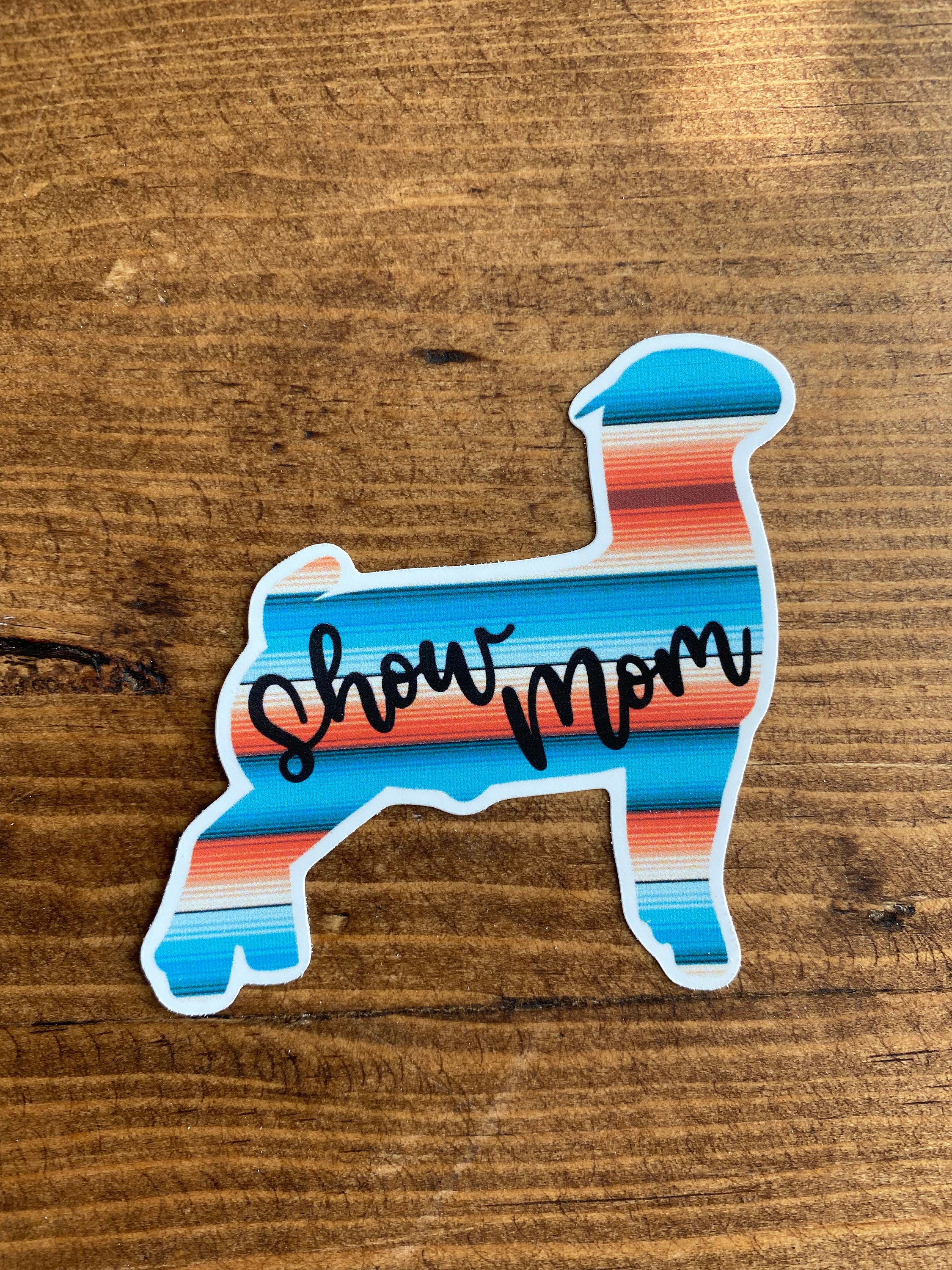 Livestock Show Mom Sticker - Etsy