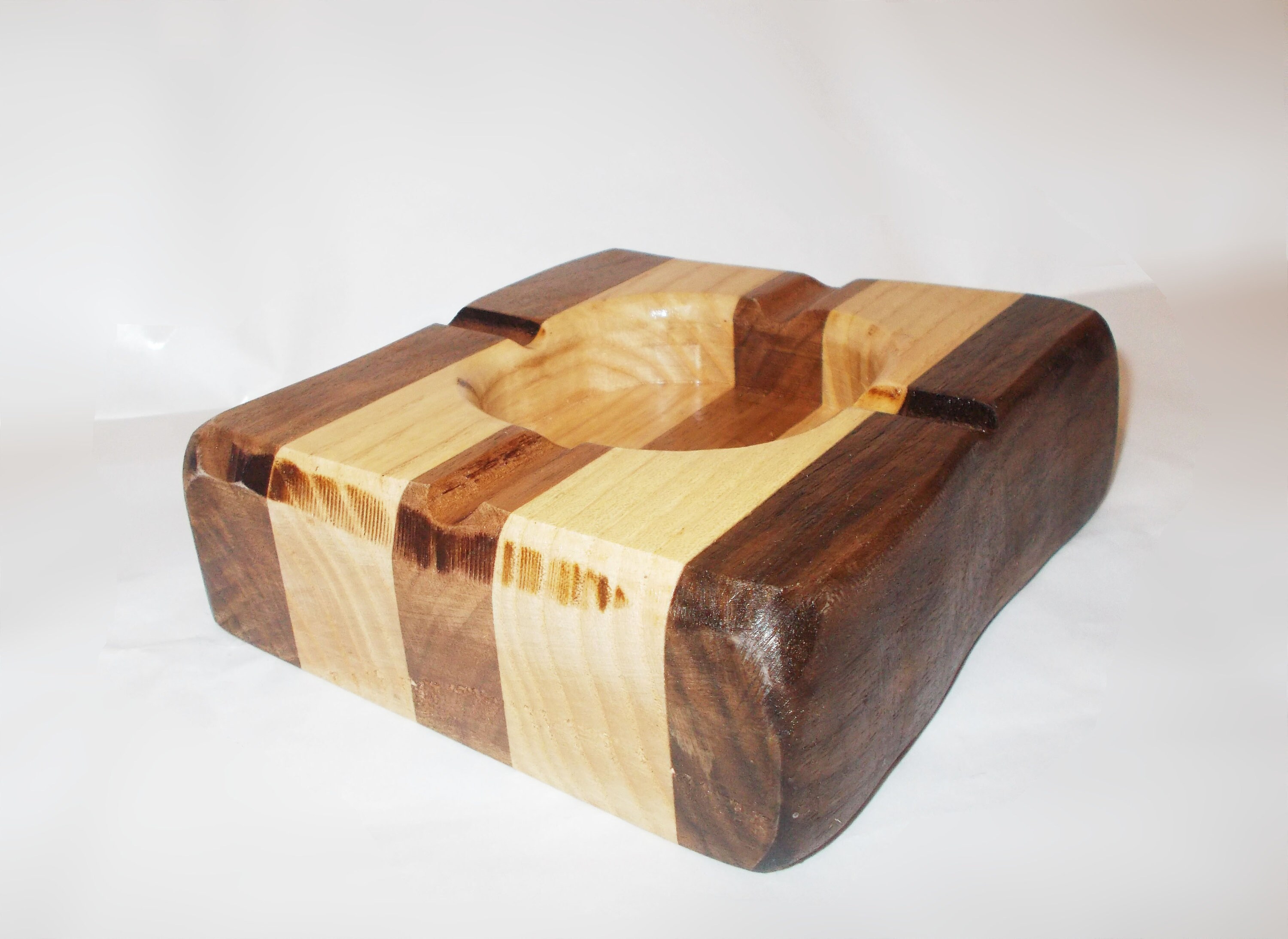 Cigar Ashtray Oak Wood Ashtray Custom Ashtray Wooden Cigar - Etsy