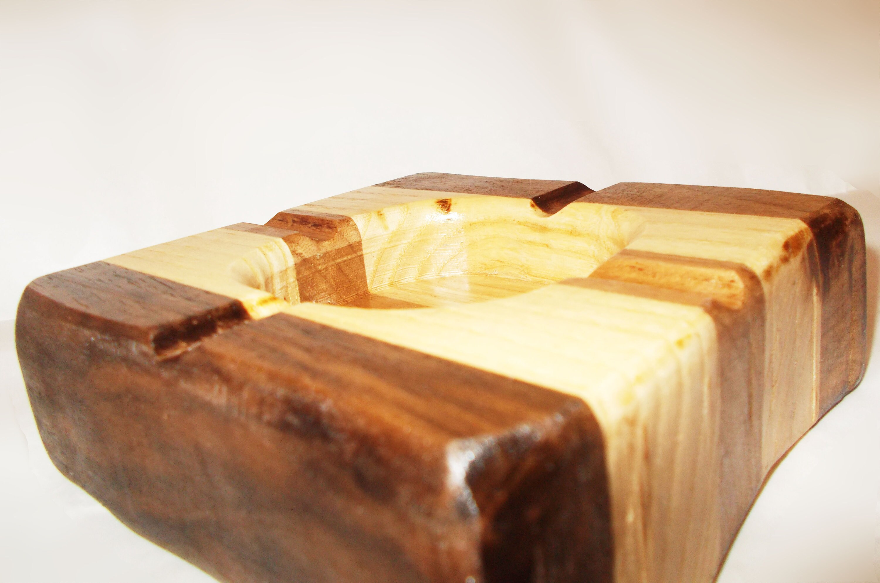 Cigar ashtray Oak Wood ashtray Custom ashtray Wooden Cigar | Etsy