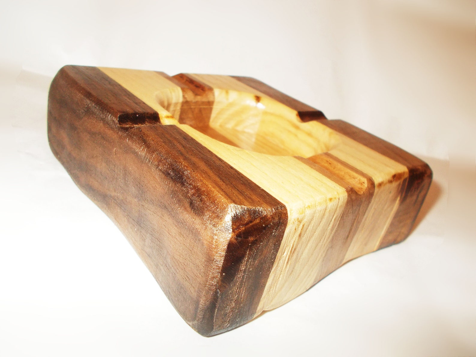 Cigar Ashtray Oak Wood Ashtray Custom Ashtray Wooden Cigar - Etsy